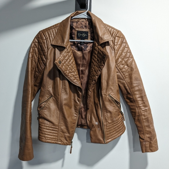 Jessica Simpson | Jackets & Coats | Jessica Simpson Leather Jacket ...